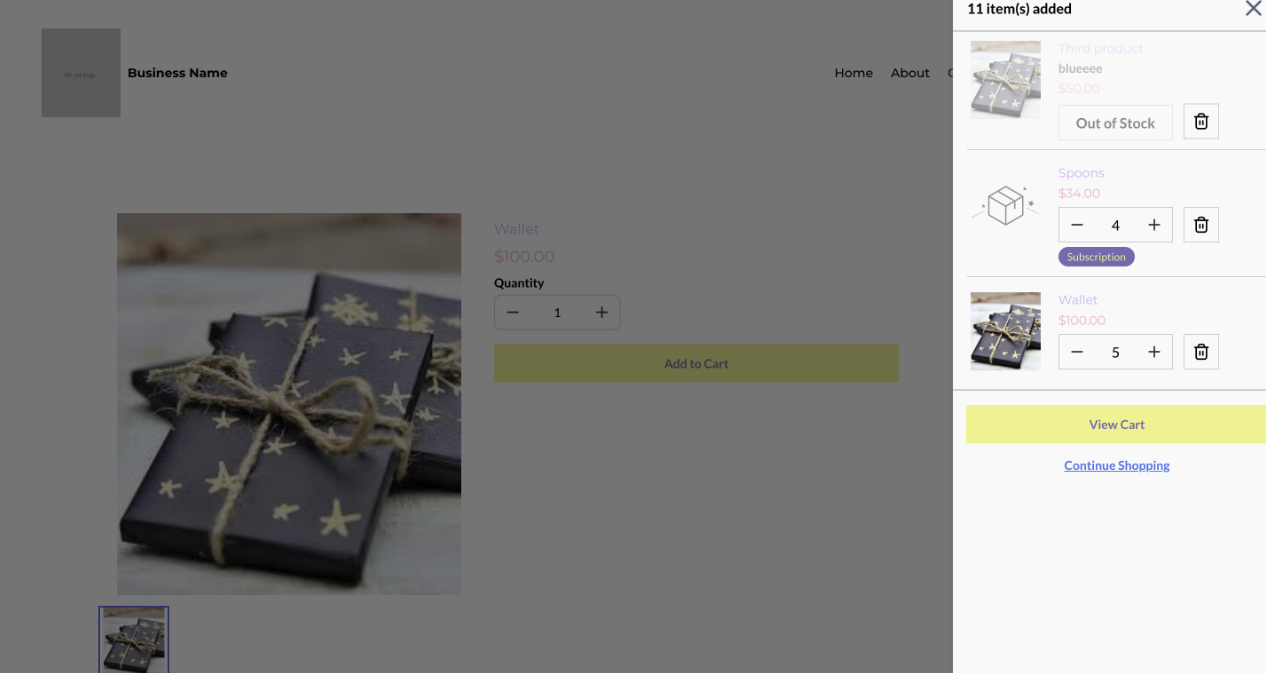 Quantity Selector & Cart Drawer Enhancement for Ecommerce Stores ...